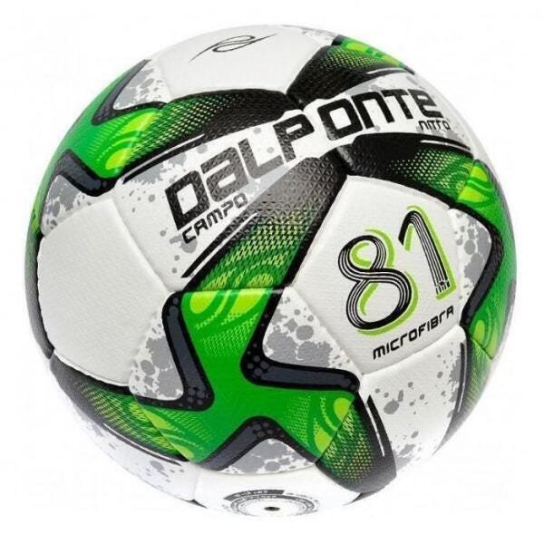 Bola 81 Dalponte Nitro Microfibra Campo Costurada A Mão | MadeiraMadeira