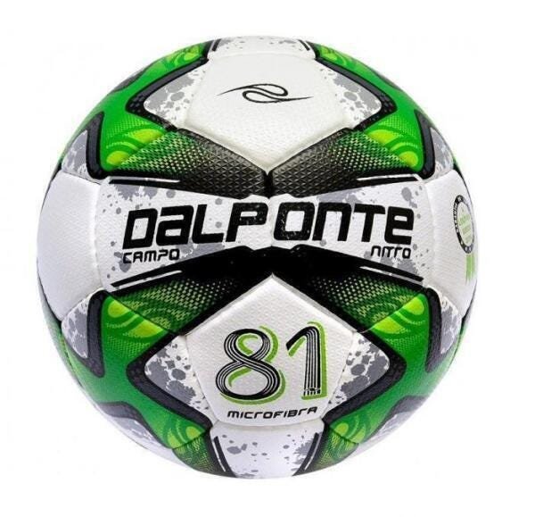 Bola 81 Dalponte Nitro Microfibra Campo Costurada A Mão | MadeiraMadeira