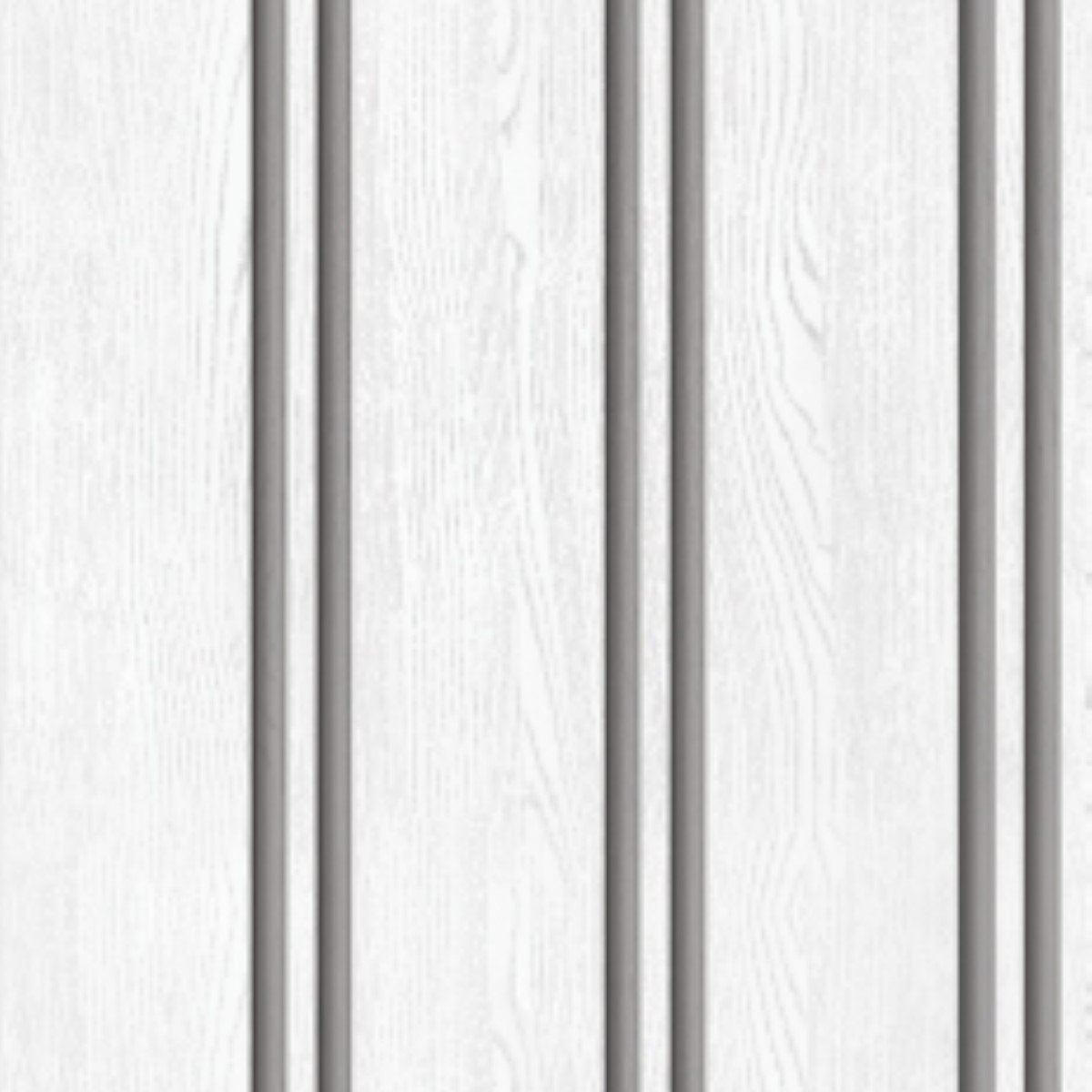 Papel de Parede Estilo Ripado Textura Madeira Branca 15m | MadeiraMadeira