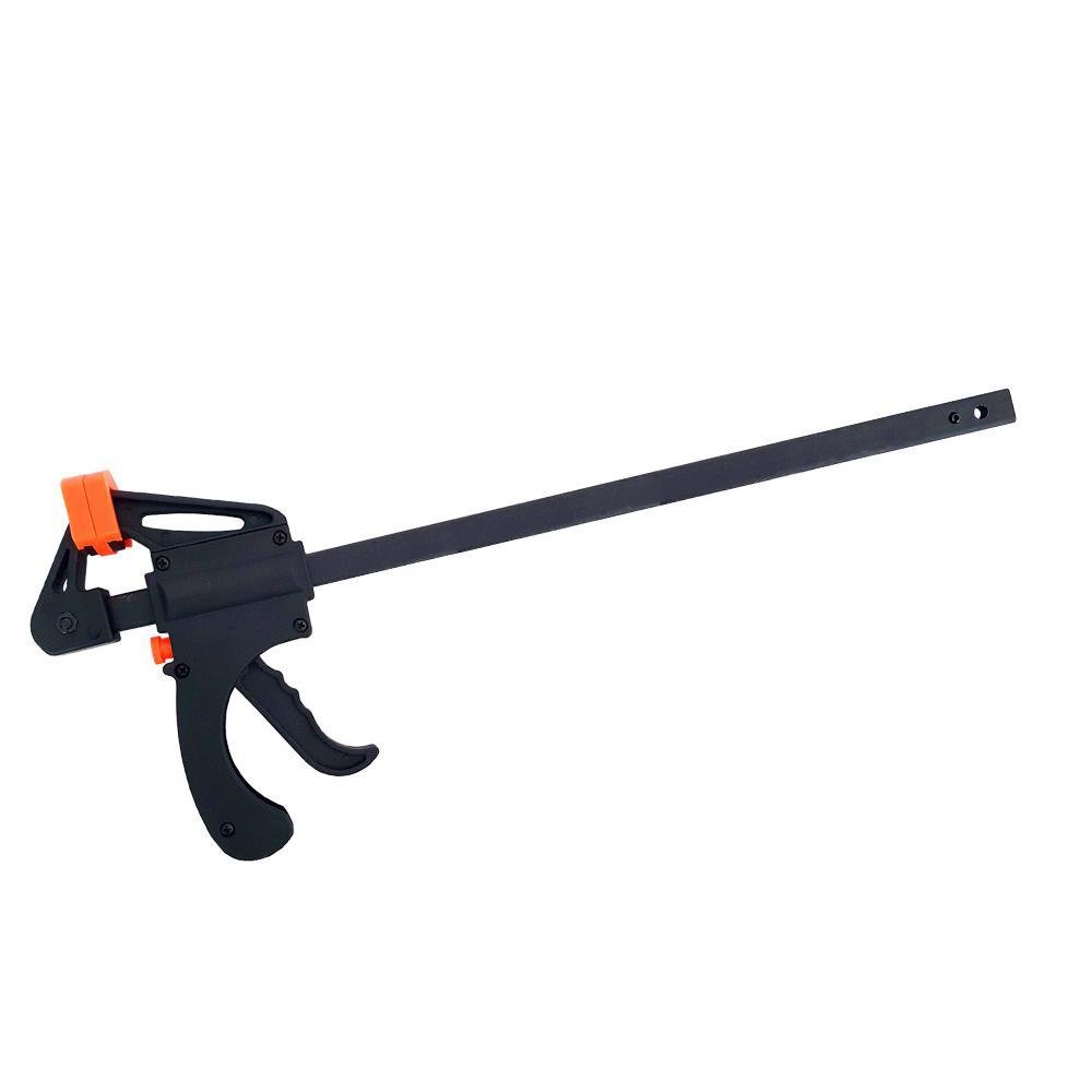 Kit 8 Grampos Sargento De Aperto Rápido 12Pol 300Mm Charbs | MadeiraMadeira
