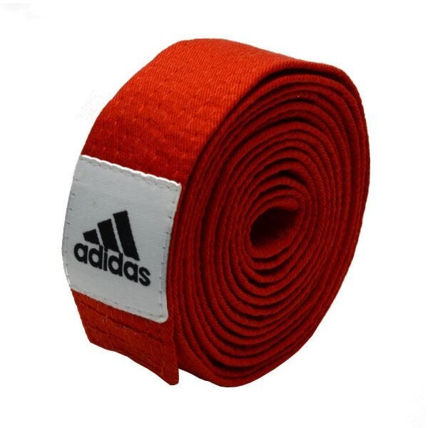 Faixa de Graduação adidas Club Vermelho - 280 | MadeiraMadeira