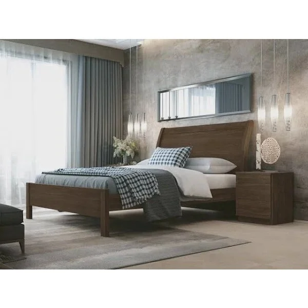 Cama Elegance 1,60 Nocciola - Fazzio | MadeiraMadeira