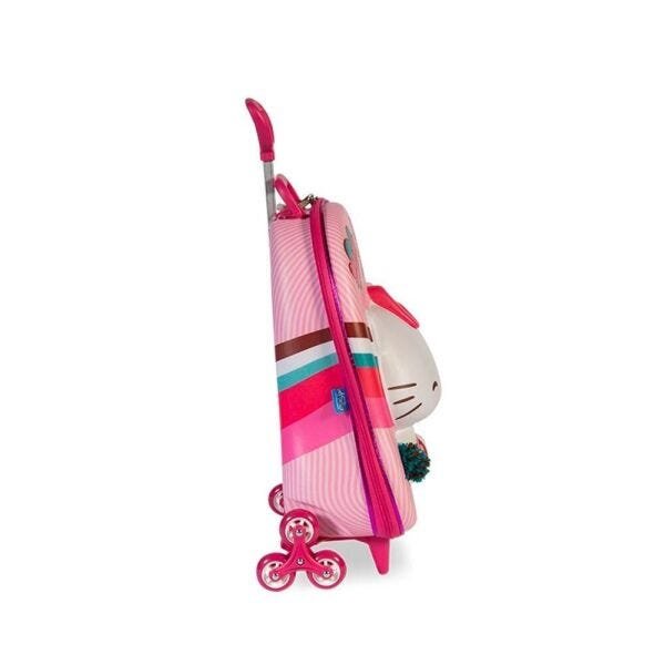 Mochila Escolar De Rodinha Hello Kitty Cheerleader 3D + Lancheira ... Mochila Escolar De Rodinha Hello Kitty Cheerleader 3D + Lancheira ...