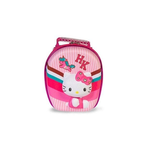 Mochila Escolar De Rodinha Hello Kitty Cheerleader 3D + Lancheira ... Mochila Escolar De Rodinha Hello Kitty Cheerleader 3D + Lancheira ...