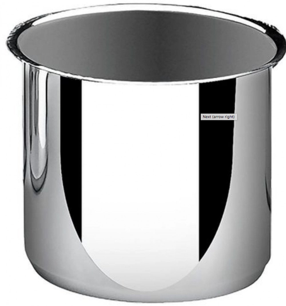 Recipiente Redondo Savoy em Aço Inox 2,3 Litros - Brinox | MadeiraMadeira