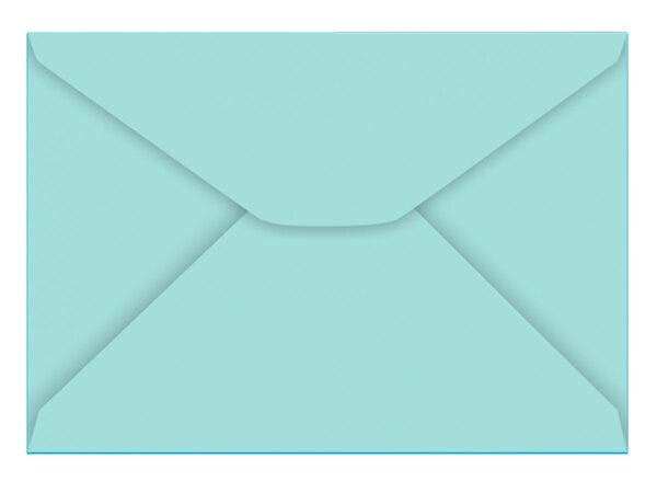 Envelope Carta Azul Turquesa 80G, Caixa com 100 Unidades, Foroni | MadeiraMadeira