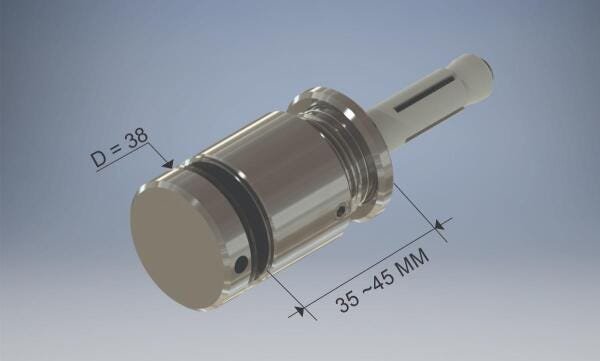 Guarda Corpo Prolongador Botton Basic Regulável Rollit Inox ...