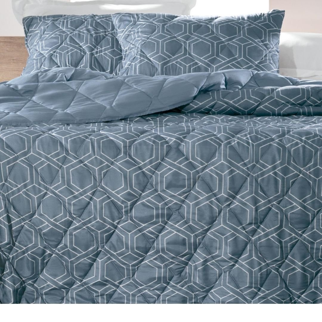 Edredom Altenburg Bom Sono Leve Solteiro Estampa Várias Cores - Vida ...