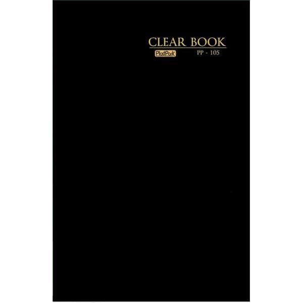 Pasta Catalogo Clearbook. 50 Envelope Preta | MadeiraMadeira