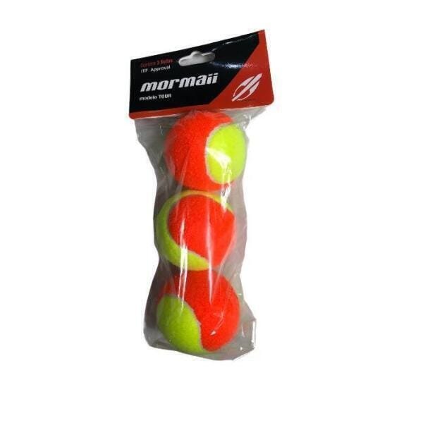 Bola De Beach Tennis Mormaii Tour - Embalagem Com 3 Bolas | MadeiraMadeira
