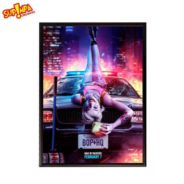 Quadro Poster Aves de Rapina: Arlequina e Sua Emancipação Fantabulosa ...