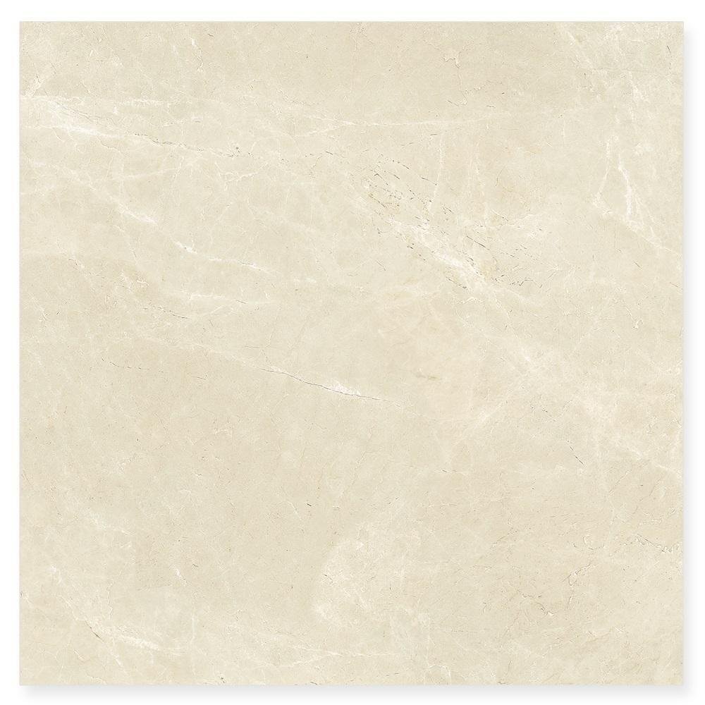 Piso Cerâmico Polido Borda Reta Lisse Bege 74X74Cm | MadeiraMadeira