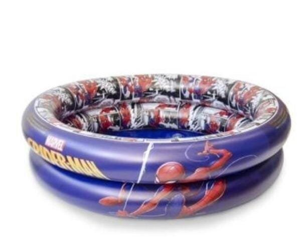 Piscina Spider- Man Infantil Inflável 37 Litros Etitoys | MadeiraMadeira