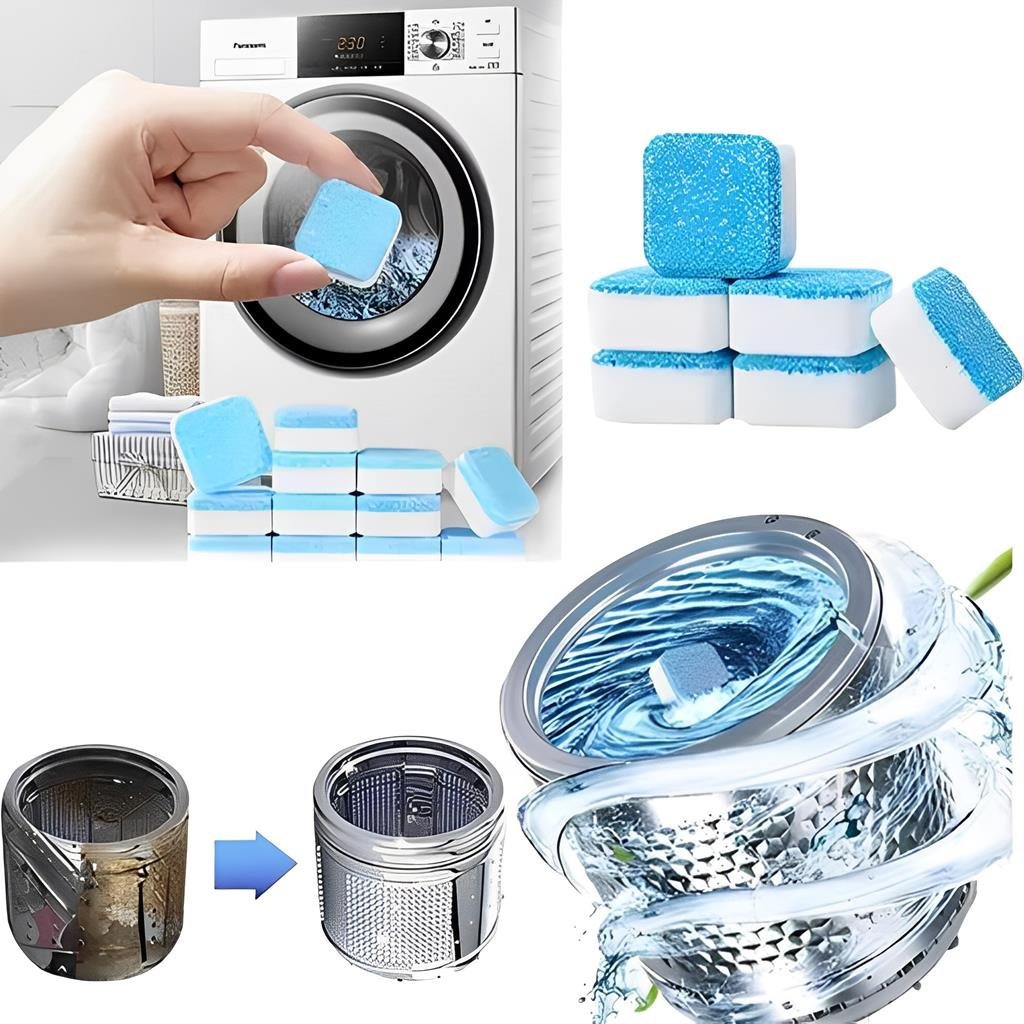 PASTILHA DE LIMPEZA PROFUNDA PARA MAQUINA DE LAVAR | MadeiraMadeira