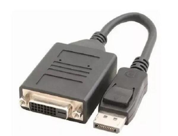 Adaptador Displayport Dp x Dvi Femea Foxconn | MadeiraMadeira