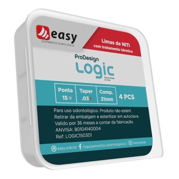 Jogo De Limas Prodesign Logic Nº 15.03 Ao 40.05 - 25 Mm | MadeiraMadeira