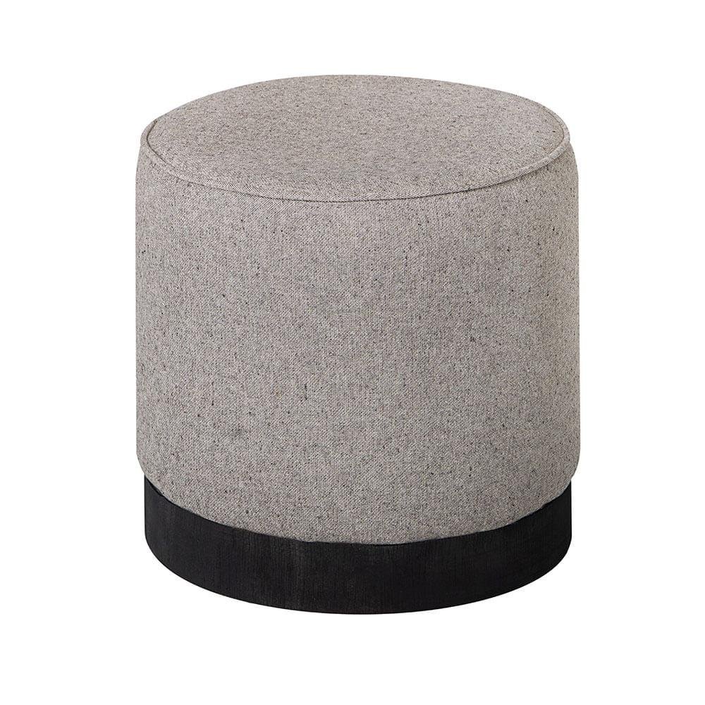 Puff Aurora Pequeno Preto | MadeiraMadeira