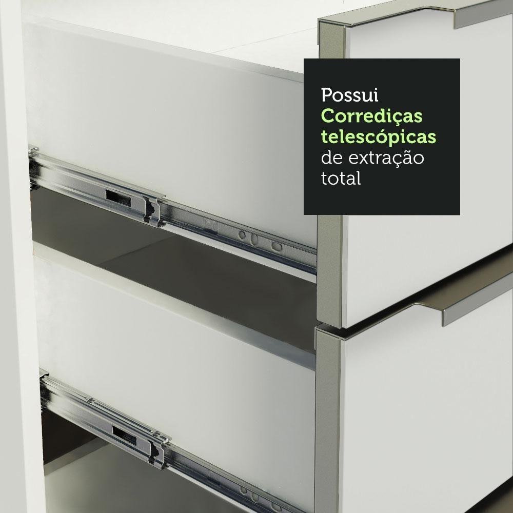 Cozinha Completa Madesa Lux 240002 Com Armário E Balcão | MadeiraMadeira