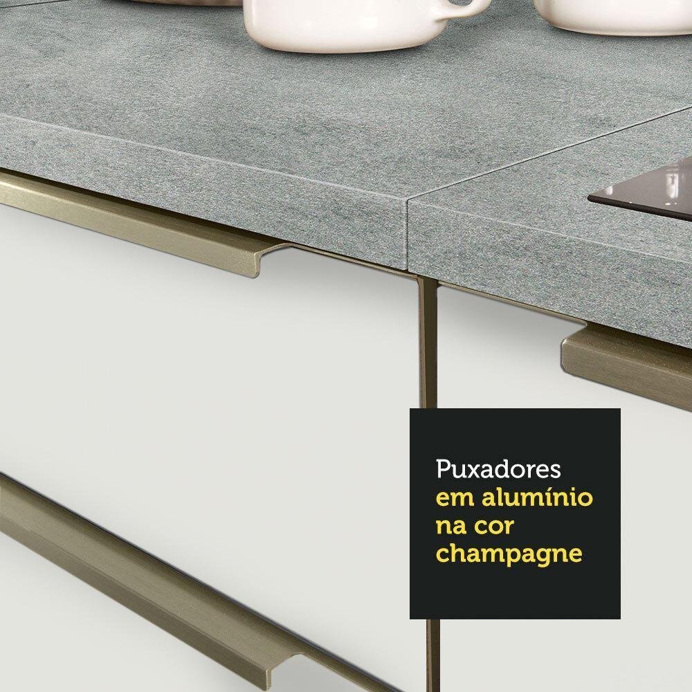 Cozinha Completa Madesa Lux 240002 Com Armário E Balcão | MadeiraMadeira