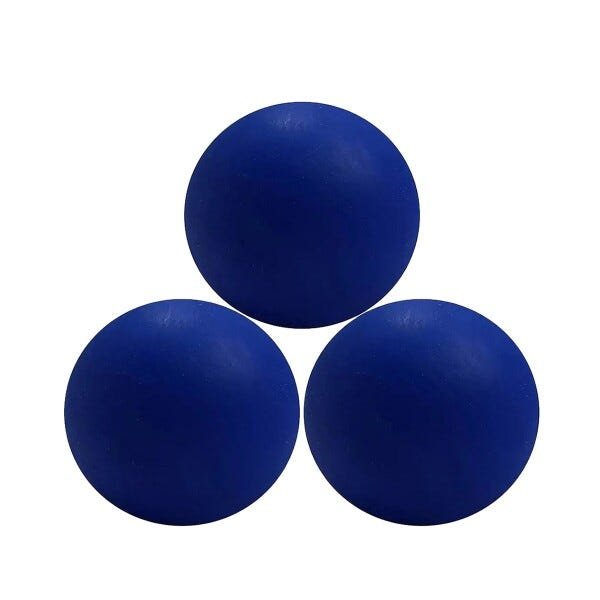 Bola 100mm - 3 uni - Cor unitária - Azul | MadeiraMadeira