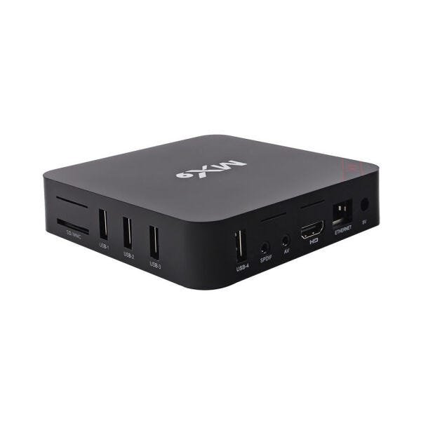 TV Box Mx9 4K Android 10.1 8Gb Velocidade Smart 1080P Hd Internet TV ...