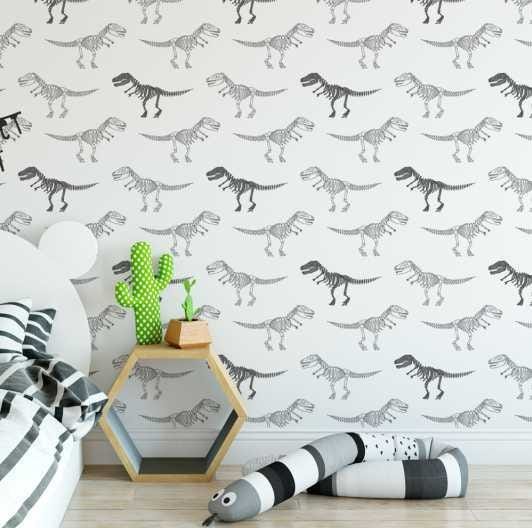 Papel de Parede Autoadesivo Dinossauros | MadeiraMadeira