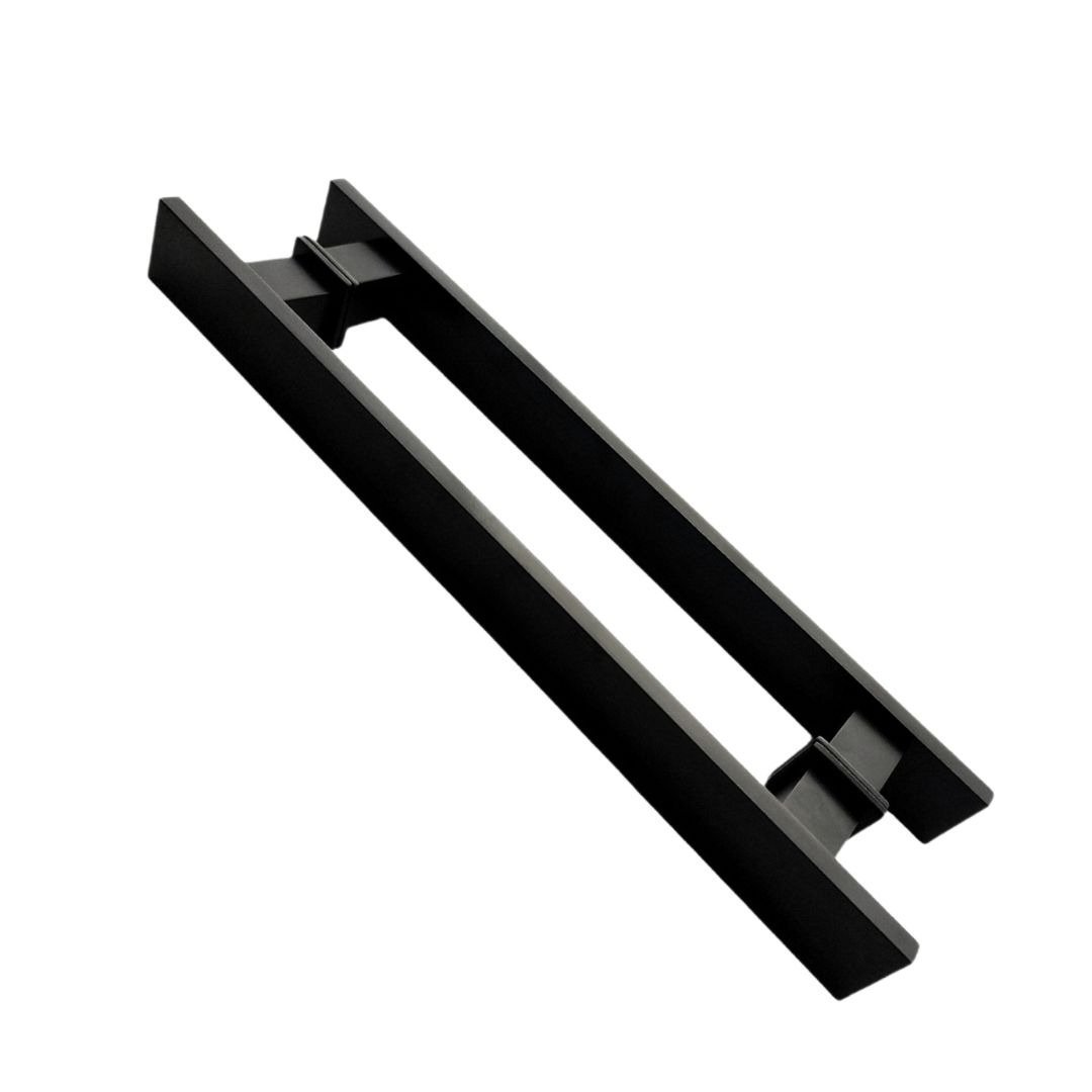 Puxador Alça Dupla 3073 40cm Vesfer Preto | MadeiraMadeira