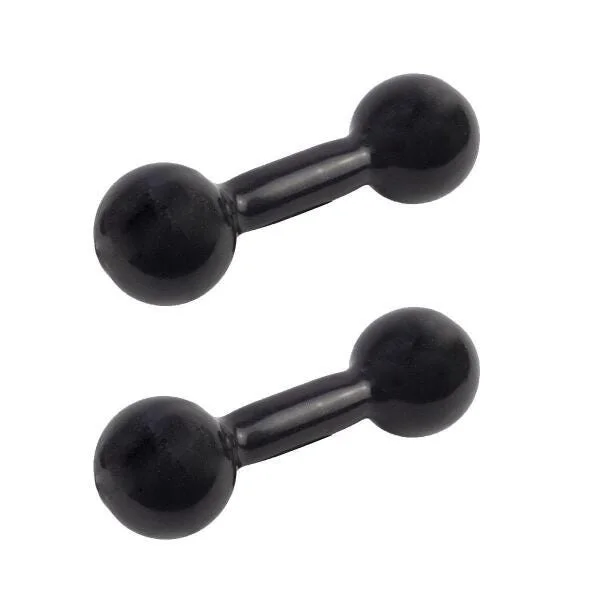 Kit Pares De Halteres Bola 1Kg E 5Kg Emborrachados Academia ...