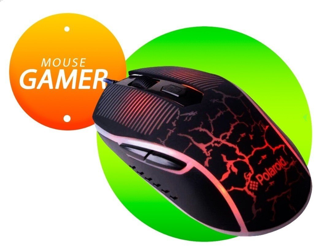MOUSE OPTICO USB GAMMER SPIDER 2400 DPI USB 2.0 | MadeiraMadeira
