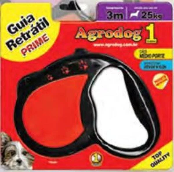 Guia Retrátil Prime Vermelho | MadeiraMadeira