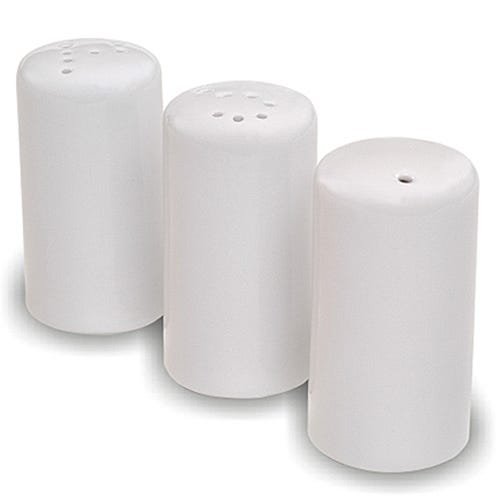 Saleiro Paliteiro Pimenteiro Porta Tempero em Porcelana 1266 ...