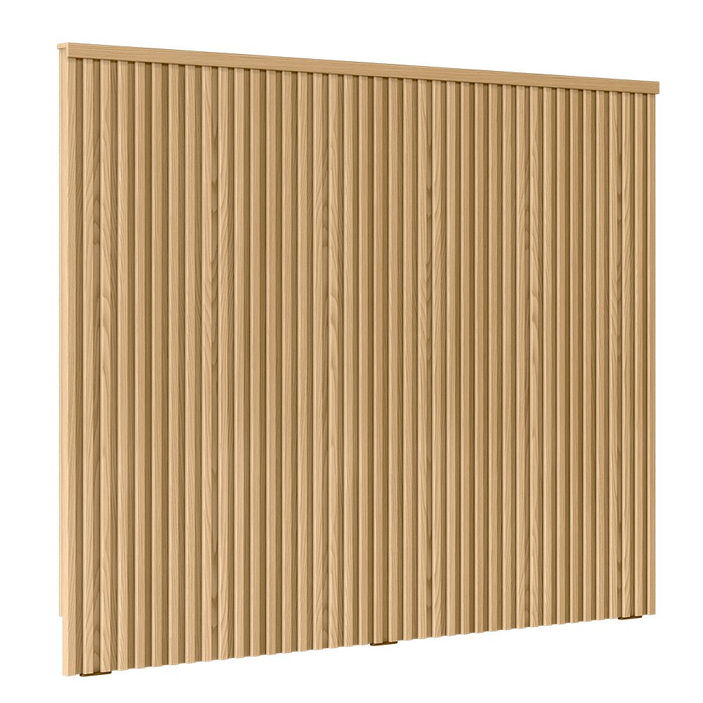 Cabeceira de Madeira Ripada Para Cama De Casal Queen 160 cm Angelina ...