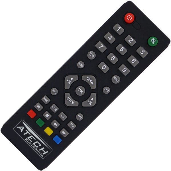 Controle Remoto Conversor Digital Century Fitbox Fb1 | MadeiraMadeira