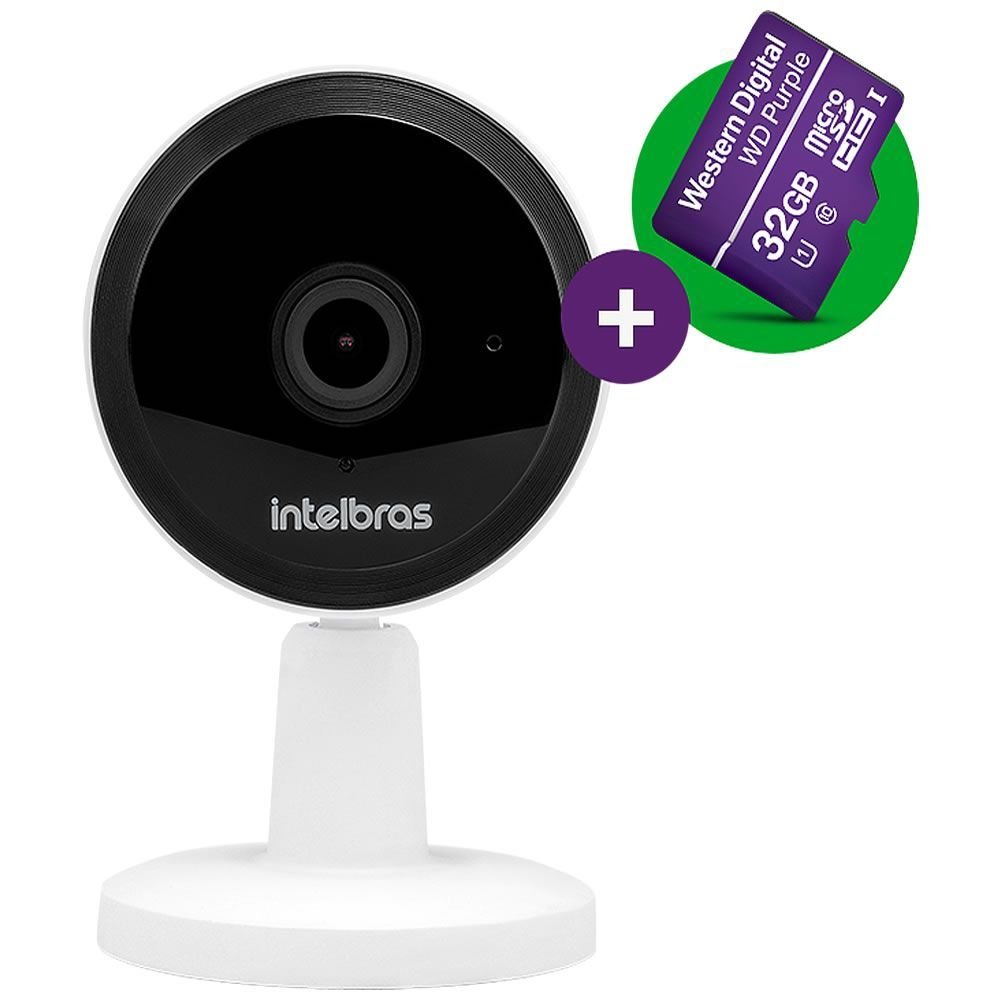 Câmera Wi-fi Hd 1 Megapixel Inteligente com Alarme e Armazenamento em ...