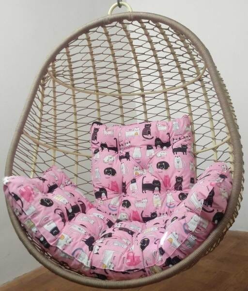 Cadeira Suspensa em Corda Náutica Rami e Alumínio - Cor Ref. 0023 ...