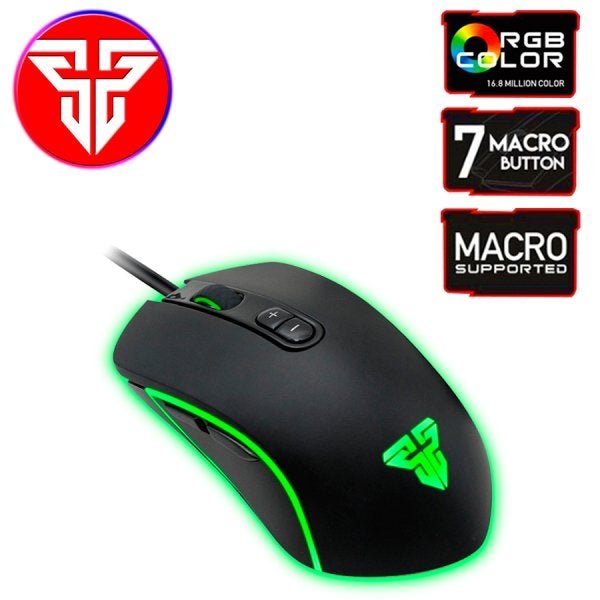 Mouse Gamer Jogo Macro RGB Fantech Thor X9 7 Botões 4800DPI ...
