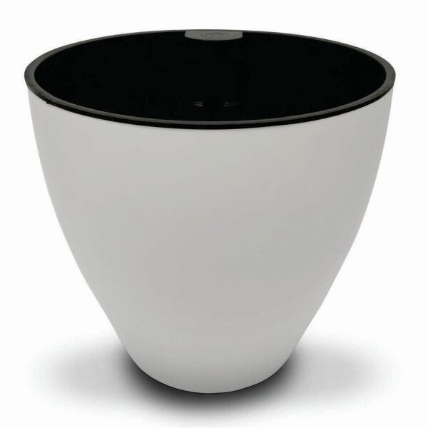 Vaso auto-irrigável PLANTIÊ Branco Fosco | MadeiraMadeira