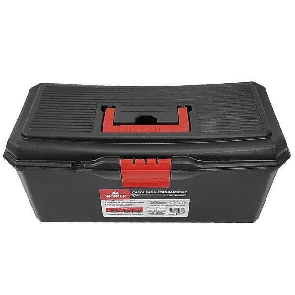 Caixa Ferramentas Plastica 16" Woker | MadeiraMadeira