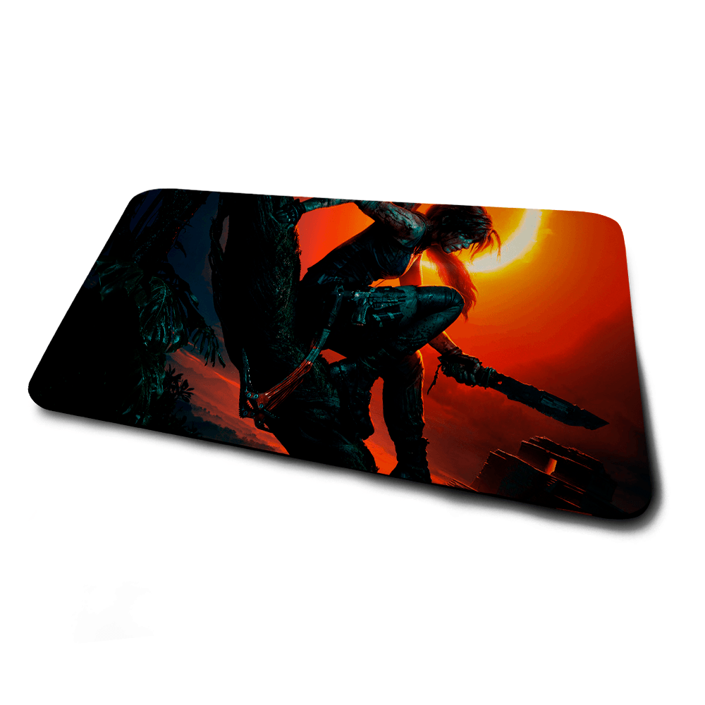 Mouse Pad Gamer Shadow of The Tomb Raider Império da Impressão ...
