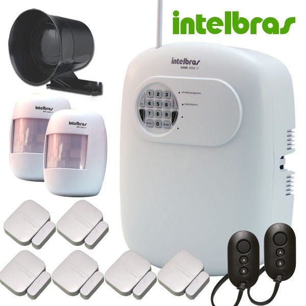 Kit Alarme sem Fio Intelbras - Standard | MadeiraMadeira
