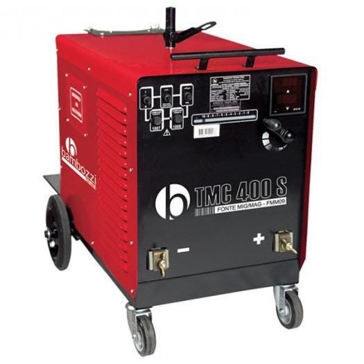 Solda Mig/Mag 400 Amperes Bambozzi TMC 400 S Trifásica | MadeiraMadeira