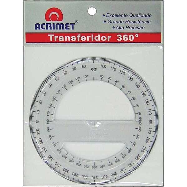 Transferidor Poliestireno 360 Graus | MadeiraMadeira