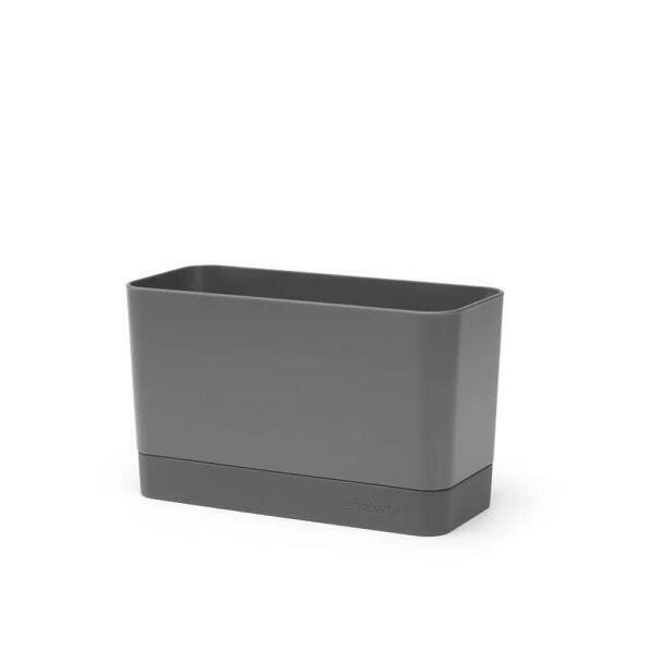 Porta Utensílio De Pia Em Plástico Brabantia Cinza | MadeiraMadeira