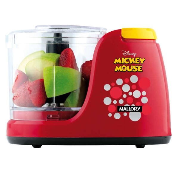 Mini processador de alimentos mickey mouse disney Mallory | MadeiraMadeira