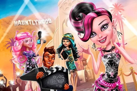 Painel Lona Monster High 150x100cm | MadeiraMadeira