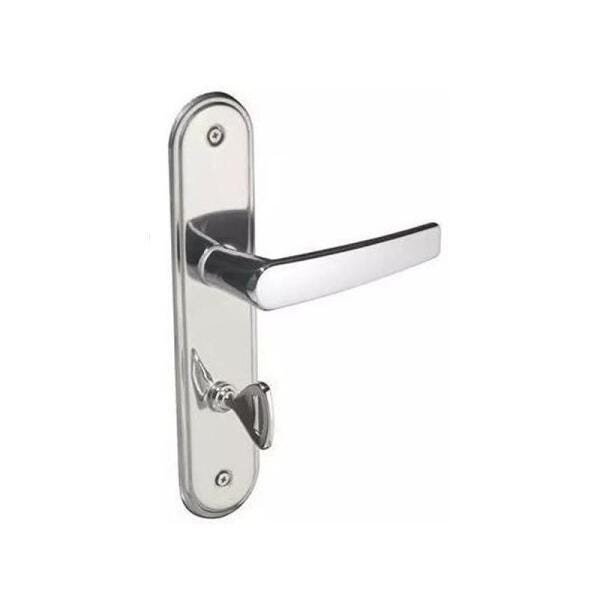 Fechadura Banheiro Espelhada Oval Silvana Assa Abloy | MadeiraMadeira