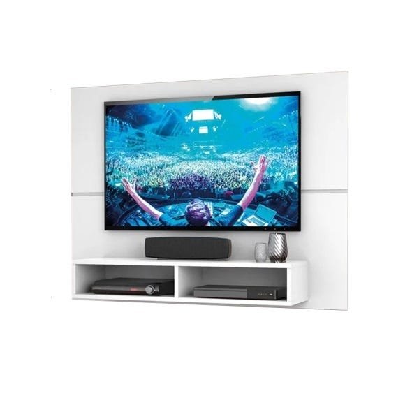 Painel para TV até 49 Polegadas New Slim Branco Ártico - Zanzini ...