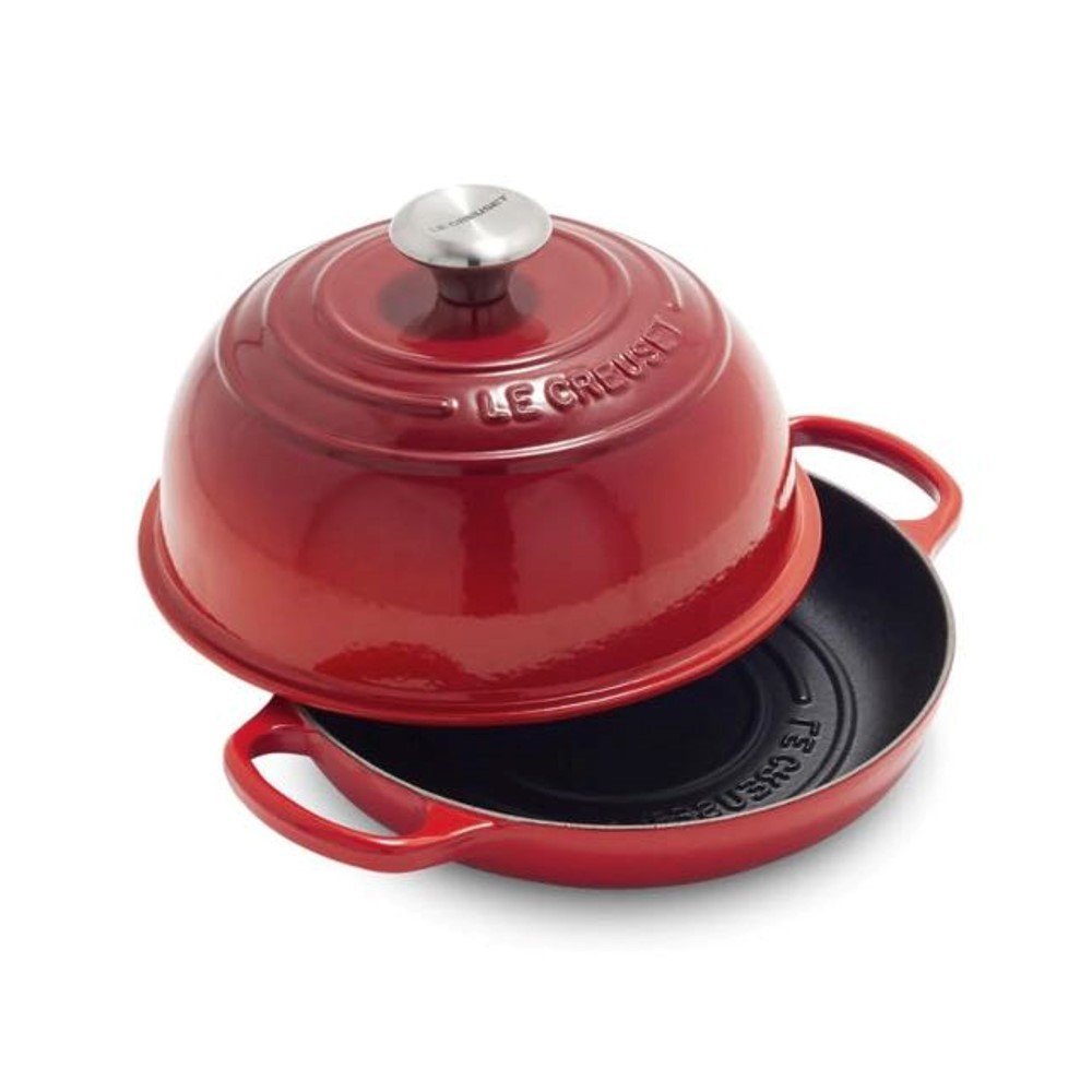 Panela Para Pão Ferro Fundido 24cm Le Creuset Vermelho | MadeiraMadeira
