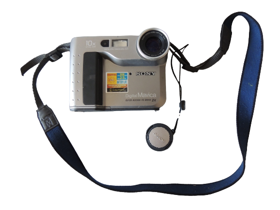 Câmera Digital Sony Antiga de 1998 Mavica MVC-FD71 0.4MP Seminova (Para ...