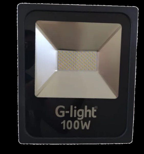 Refletor 100W Slim Led 6500k 120 Autovolt unico - G-Light | MadeiraMadeira